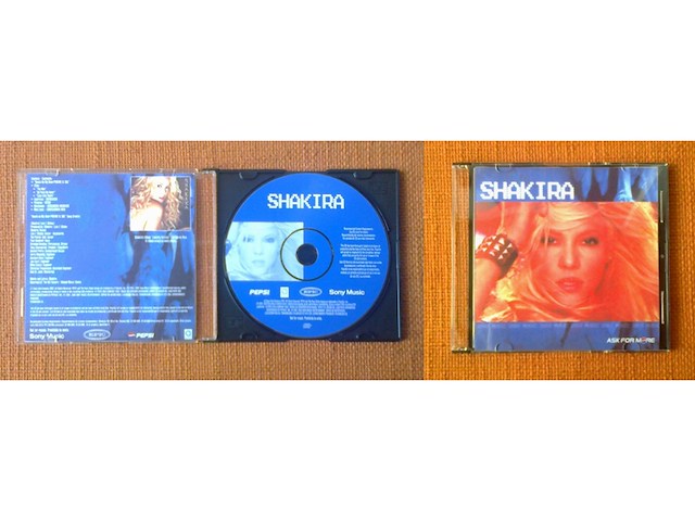 SHAKIRA - Knock On My Door (samo EPCD enhanced) Spain