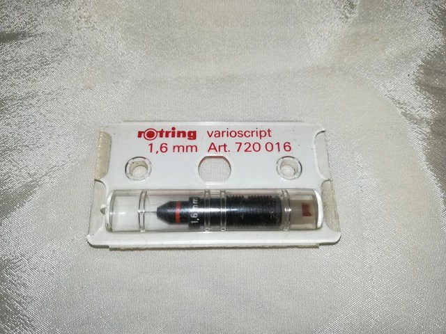 ** ROTRING varioscript 1,6mm **