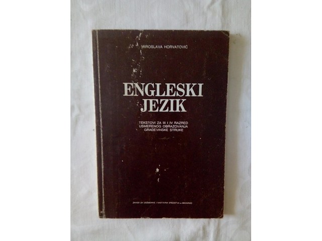 Engleski jezik - Miroslava Horvatović