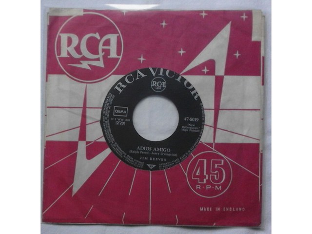 JIM  REEVES  -  ADIOS  AMIGO