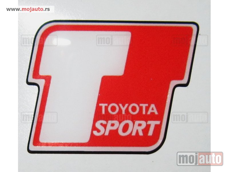 Stiker znak Toyota Sport