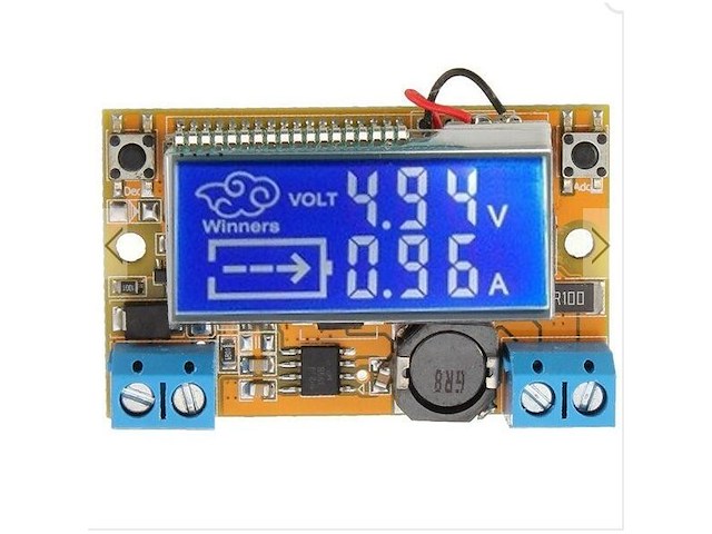 ***POPUST 20%*** DC-DC konvertor sa LCD displejom 3A