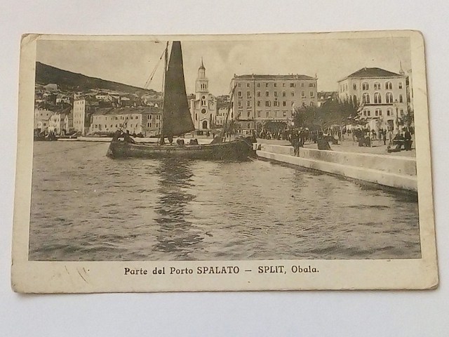 Parte Del Porto Spalato - Split Obala - Brod - Hrvatska