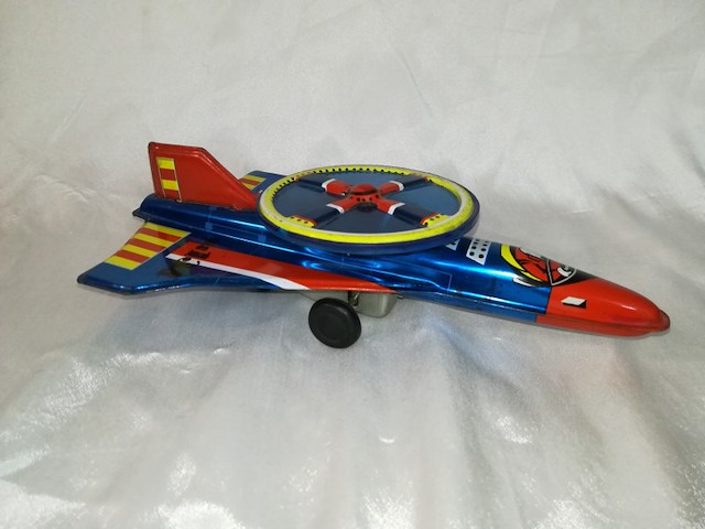 ** Tin toy MS 134, Aircraft, Made in China **