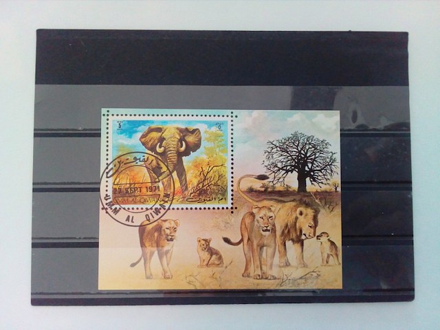 Afrika Fauna 1971 blok (6859)