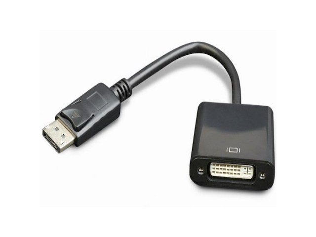 A-DPM-DVIF-002 Gembird DisplayPort to DVI adapter cable, black