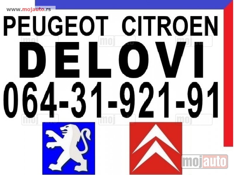 Peugeot DELOVI Pežo Citroen