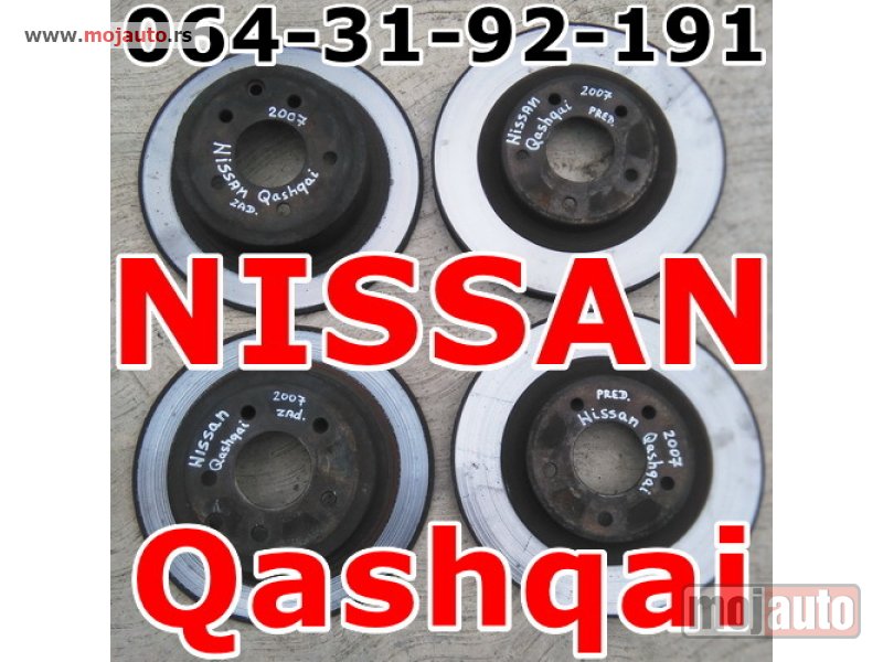 DISKOVI Nissan Qashqai 2007 godište
