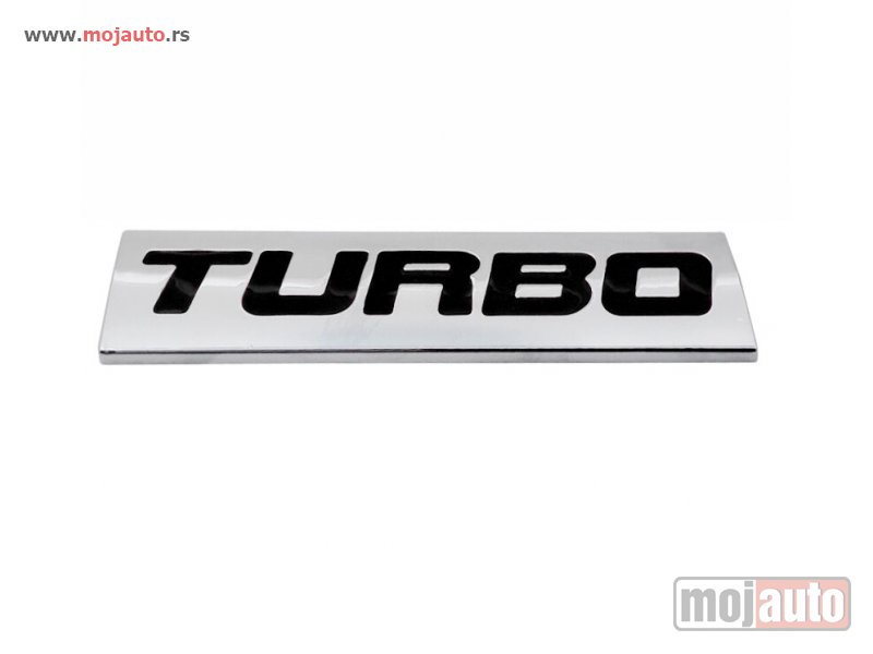 Znak Turbo - samolepljiv