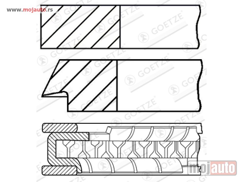 Mazda 3 1.4B Karike SET, NOVO