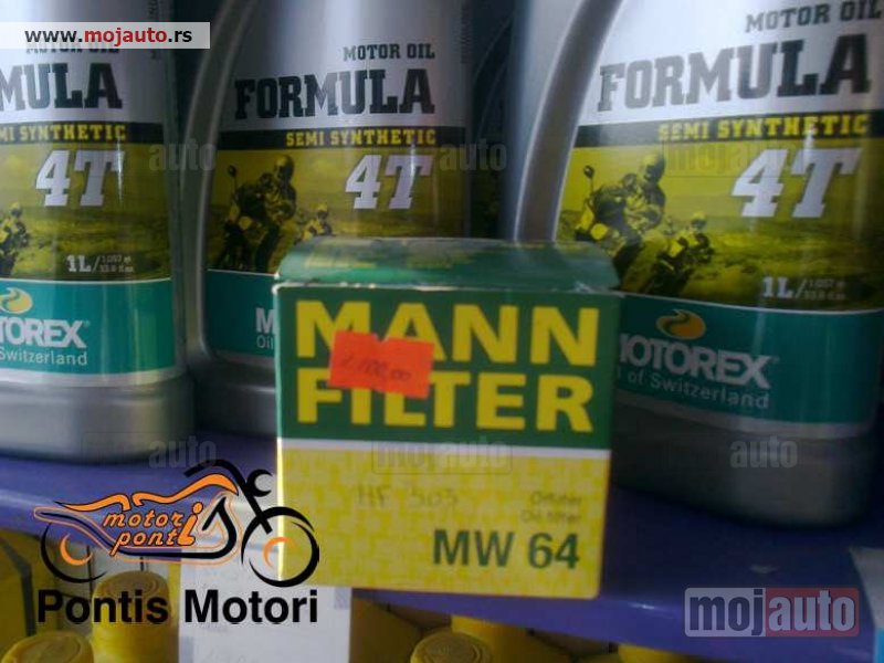 Filter ulja za motor Mann MW64