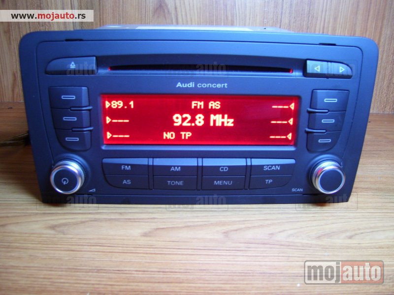 AUDI A3 Fabricki cd MP3 radio