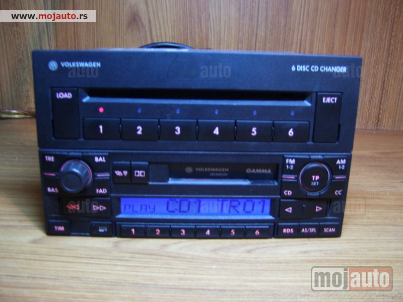 VW GOLF 4 PASSAT B5 Fabricki cd sarzer i radio kasetofon