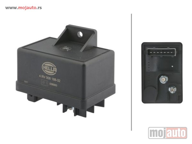 Pezo 206 1.9D DW8 Relej Grejaca 98-01, NOVO
