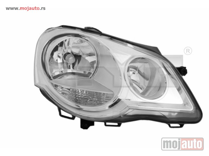 VW Polo Far Levi 05-09, NOVO