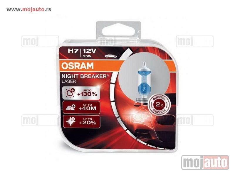 OSRAM H7/55W(64210 nbl) NIGHT BREAKER LASER 130% POJACAN.