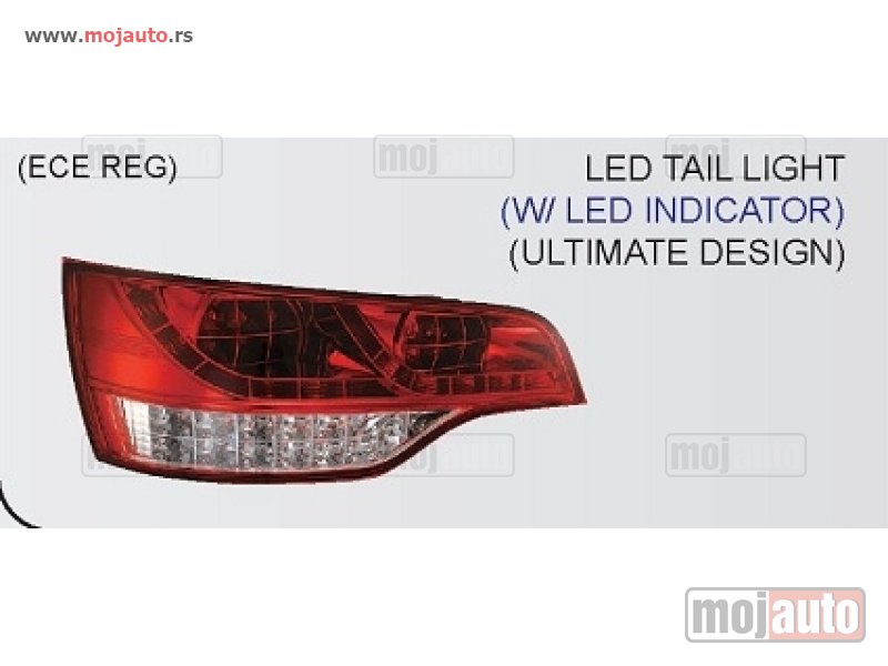 LED Stop svetla Audi Q7 Red 06-UP