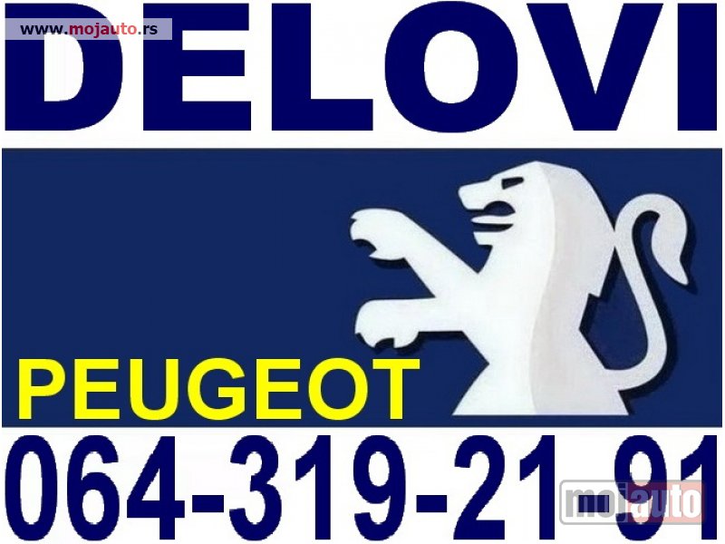 Pežo DELOVI 206 306 307 406 807 Peugeot