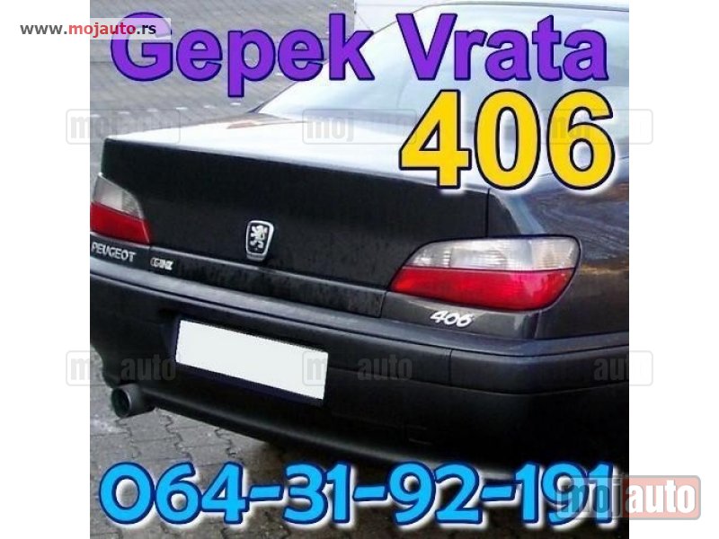 406 Gepek Vrata Peugeot