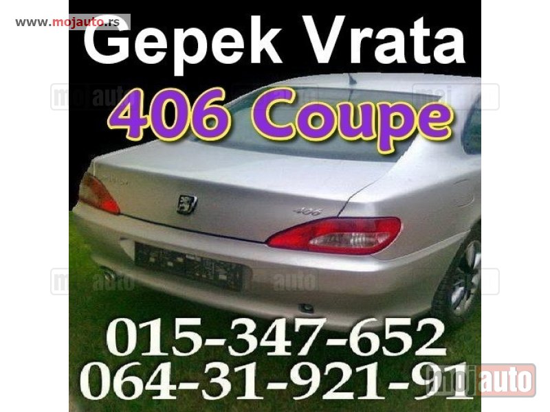 406 Coupe Gepek Vrata Peugeot