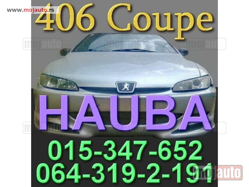 Hauba 406 Coupe Peugeot