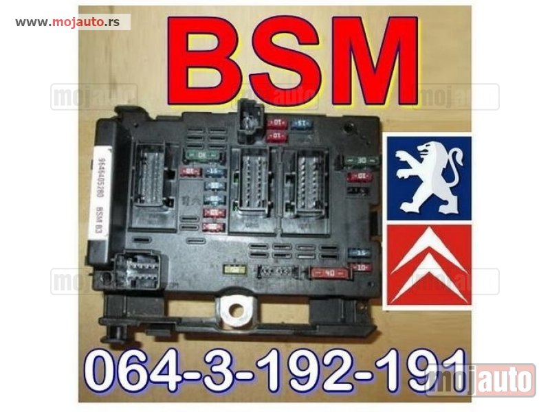 BSM B5,BSM B4,BSM B3,BSM B2,BSM B1 za Peugeot Citroen