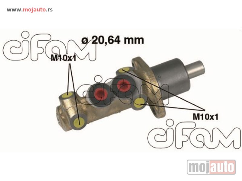 Citroen AX Glavni Kocioni Cilindar 86-98, NOVO