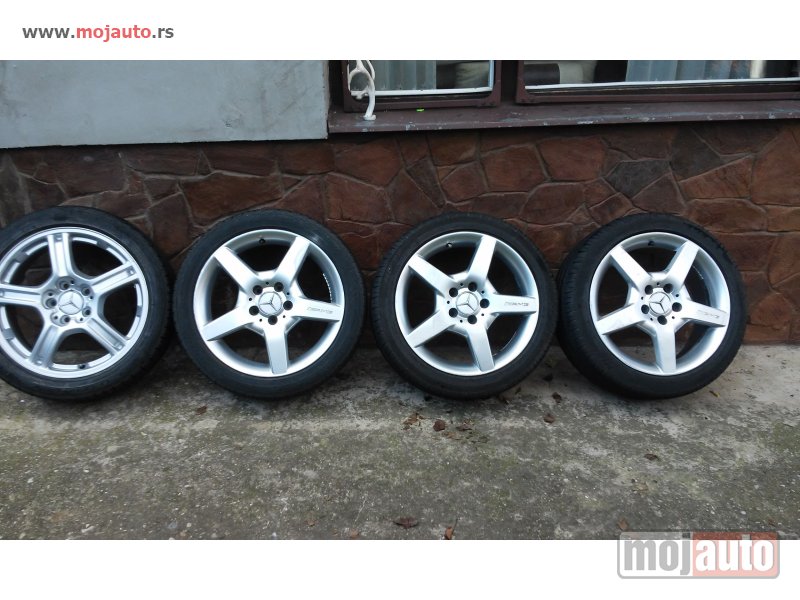 KUPUJEM MENJAM PRODAJEM Alu Felne AMG 17 coli 5 x 112 7J ET54