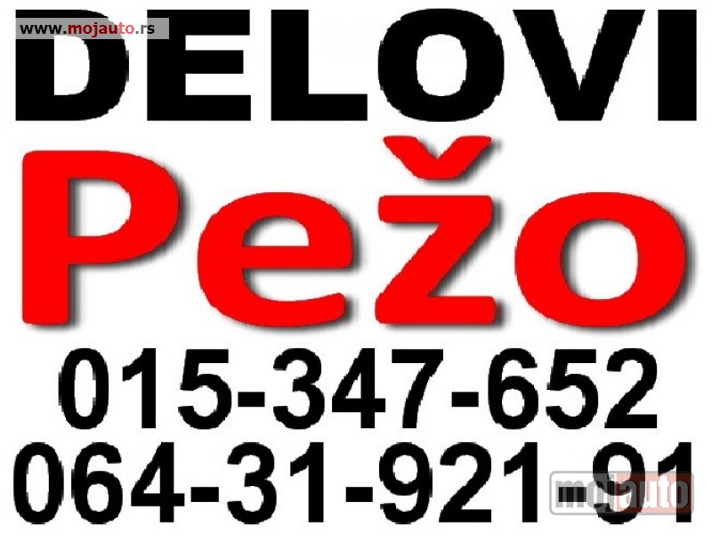 Pezo DELOVI Peugeot 106 107 206 207 208 306 307 308 406 607 807