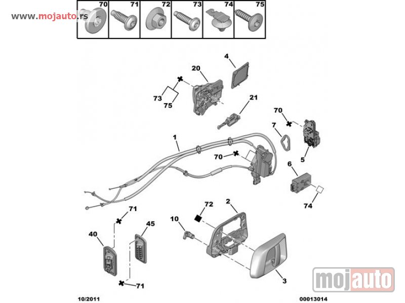 Актуатор пежо ситроен. 4710 36 Citroen.