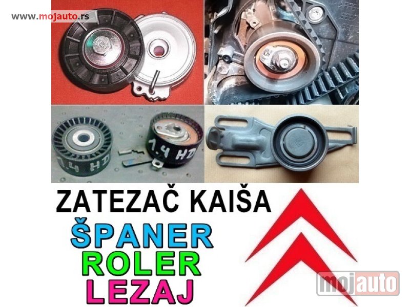 ŠPANER ROLER LEŽAJ zatezač kaiša Citroen C1 C2 C3 C4 C5 C6 C8 Saxo Xsara Picasso Berlingo Evasion Jumpy Jumper Xantia Zx