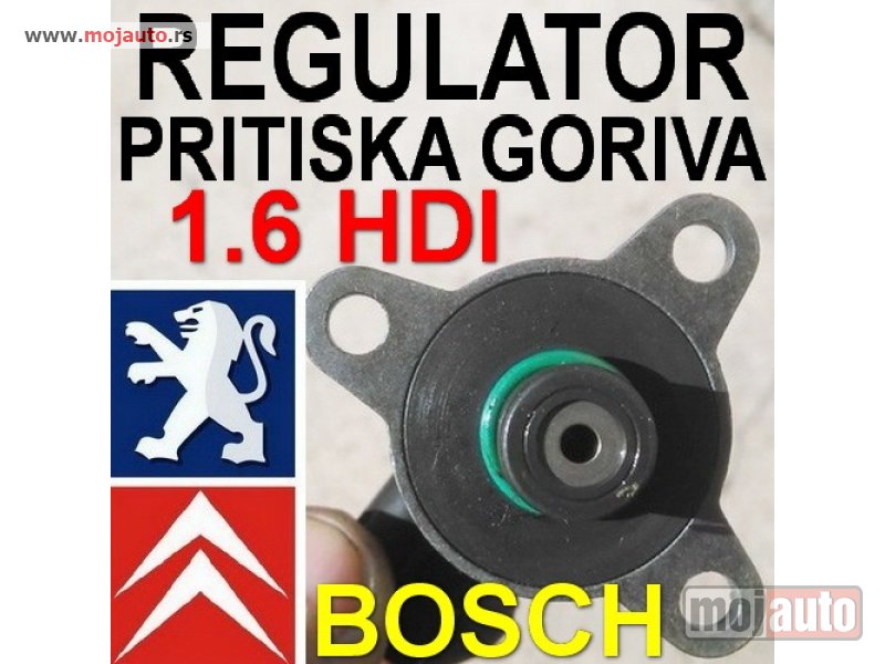 BOSCH 0 928 400 607 Regulator Pritiska GORIVA 1.6 hdi Pežo Peugeot Citroen