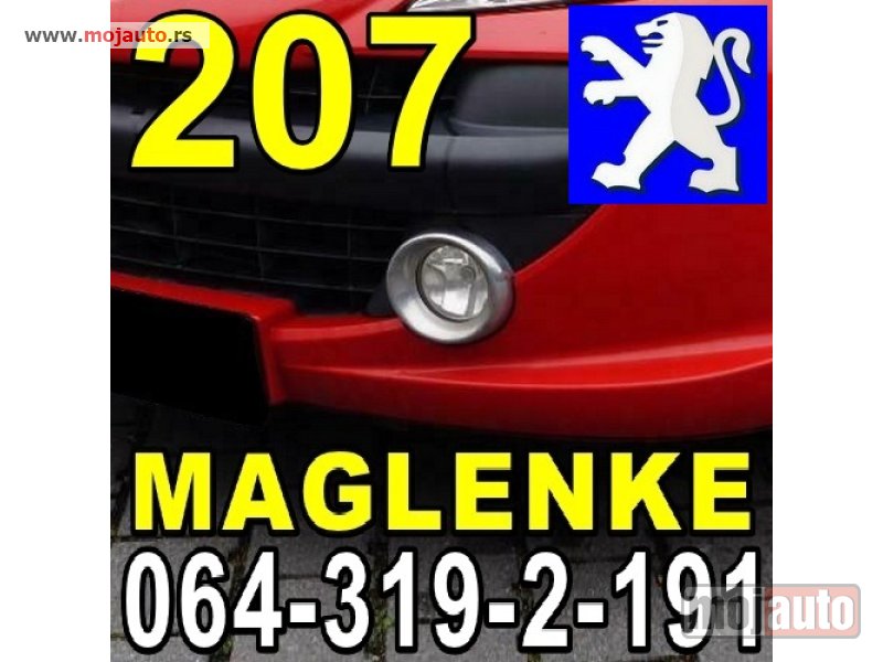 MAGLENKA Pežo 207 Peugeot