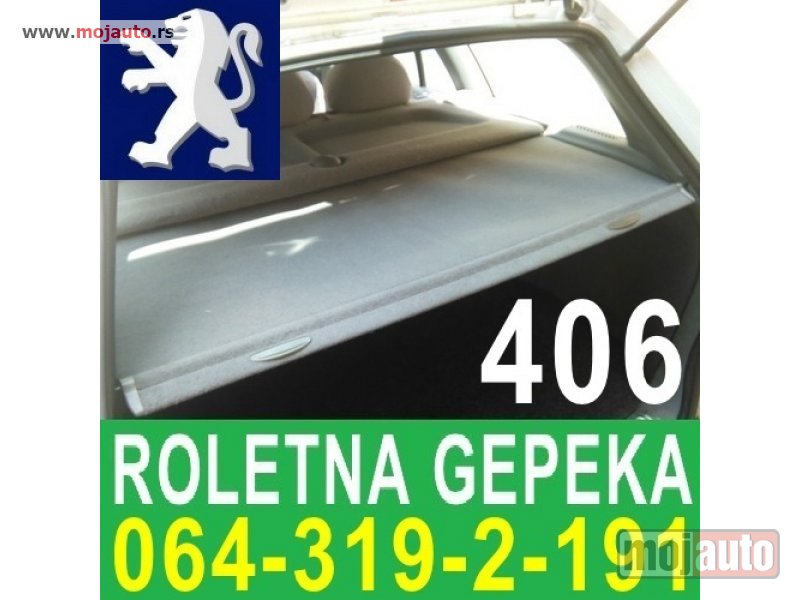 ROLETNA Polica Gepeka 406 SW karavan Pezo Peugeot