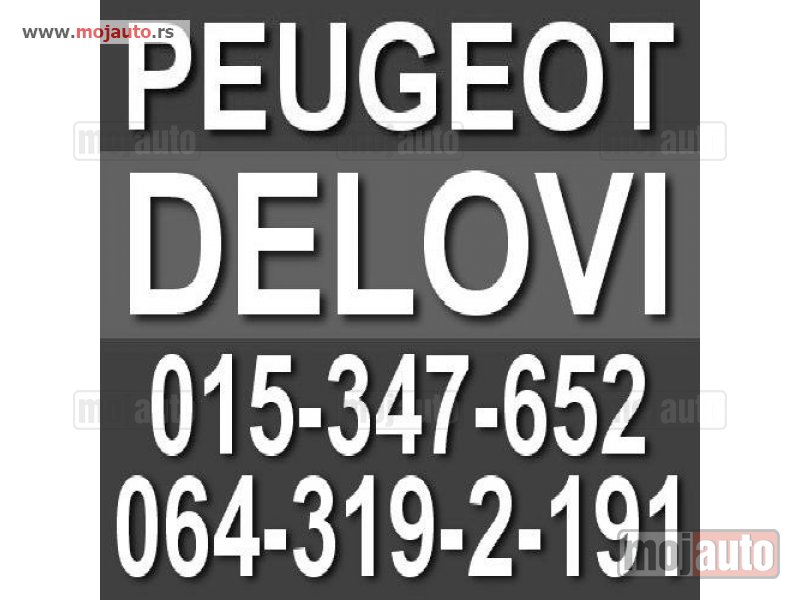 Peugeot 106,205,206,306,307,309,405,406,406 Coupe,605,607,Partner Delovi