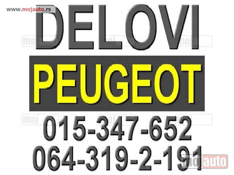 Peugeot 106,205,206,306,307,309,405,406,406 Coupe,605,607,Partner Delovi