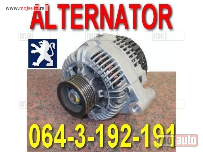 Alternator Peugeot Pežo Citroen