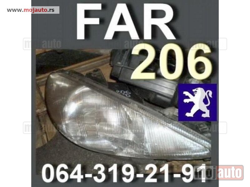 206 Far Peugeot Pežo