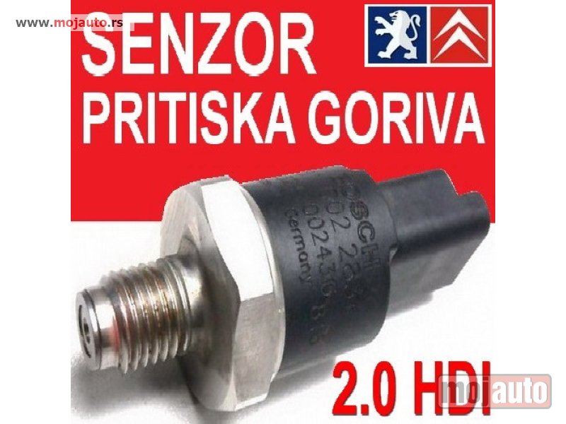 2.0 HDI Senzor Pritiska Goriva Peugeot Pežo Citroen