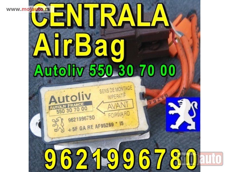 AirBag CENTRALA Autoliv 550 30 70 00 Peugeot 9621996780 +5F GA RE AF95269