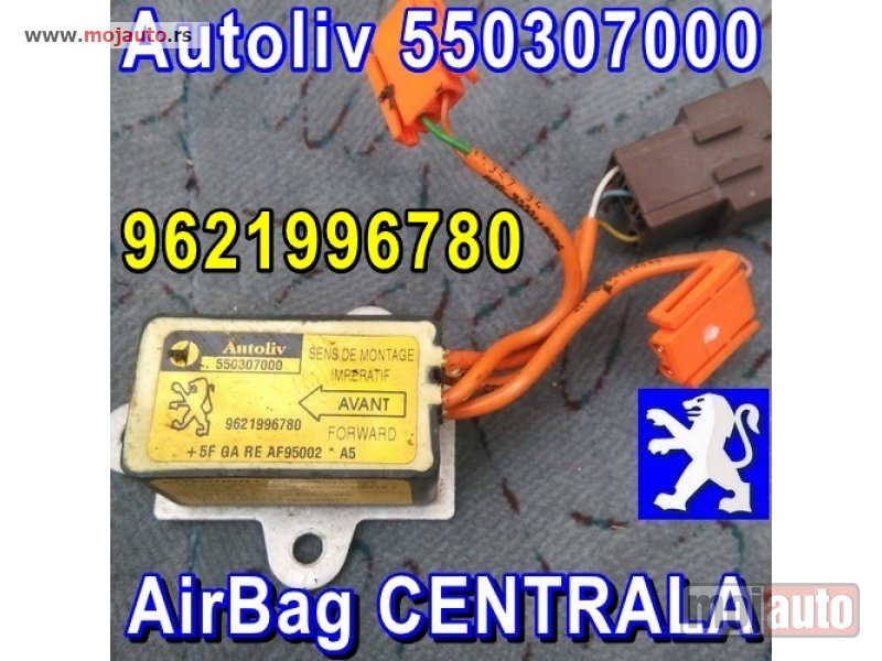 AirBag CENTRALA Autoliv 550307000 Peugeot 9621996780