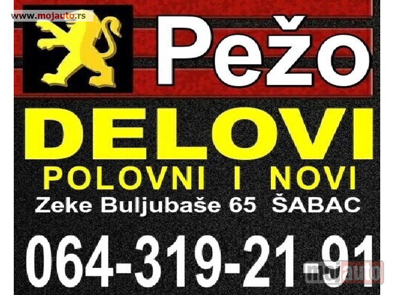 Pezo DELOVI Peugeot