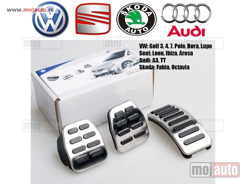 Sportske pedale papucice Audi A1, A2, A3, TT