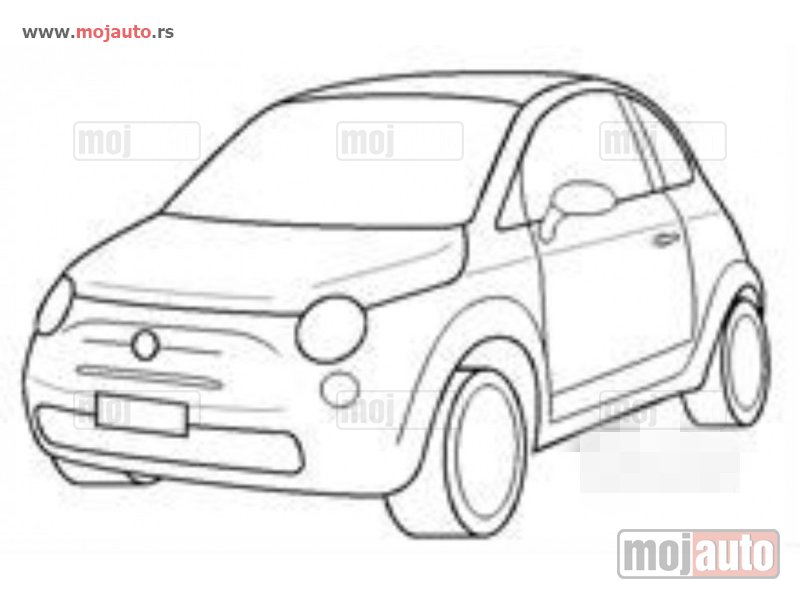 Fiat 500 novi delovi