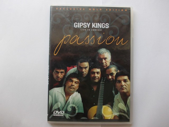 DVD Live in concert passion - Gipsy Kings