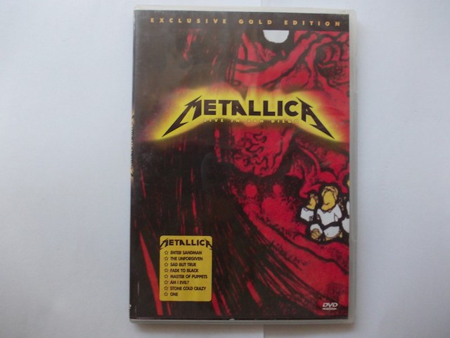 DVD Live in San Diego - Metallica