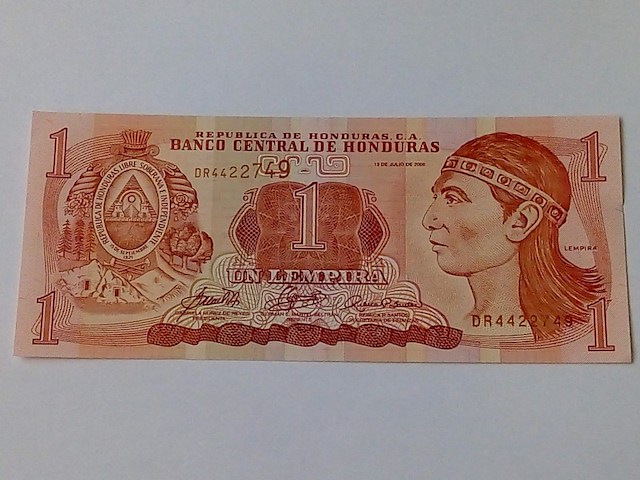 1 Lempira 2006.god - Honduras - ODLICNA -