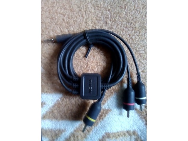 Nokia TV Video Audio Video Kabel  (AV  3,5 mm - činč 3x