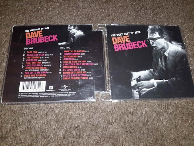 Dave Brubeck - The very best of jazz 2CDa , ORIGINAL