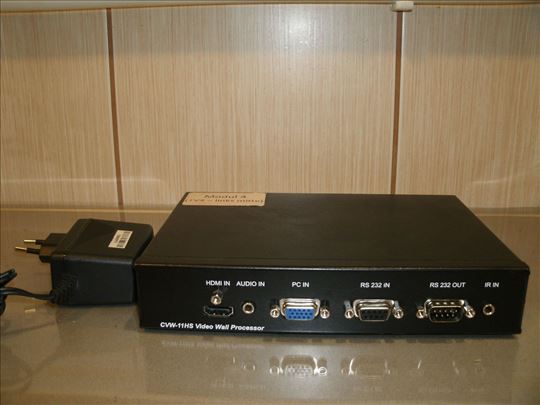 HDMI/VGA/RS-232 to HDMI/RS-232 Video Wall Controll